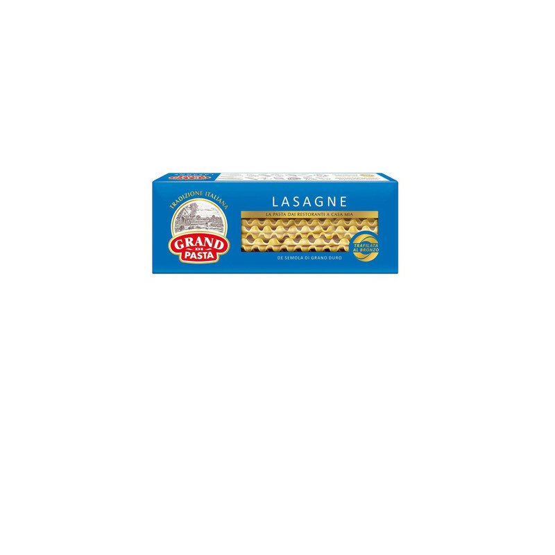 Grand di pasta Макаронные изделия Лазанья Doppia Riccia, 500 гр.