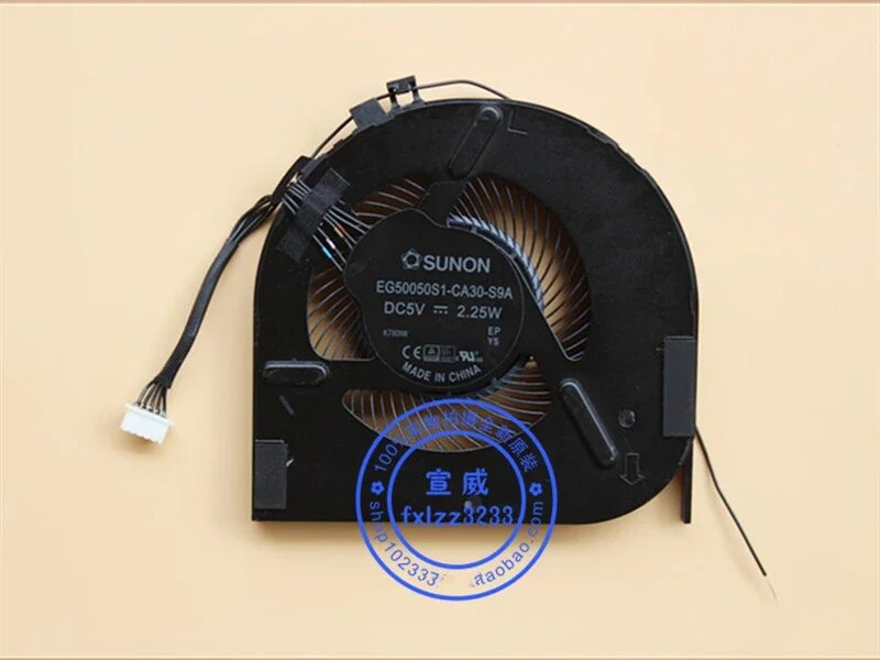 Новый вентилятор/радиатор процессора для Lenovo ThinkPad T470 01AX928 EG50050S1-CA30-S9A DC5V 2,25 Вт AT12D002SS0 радиатор