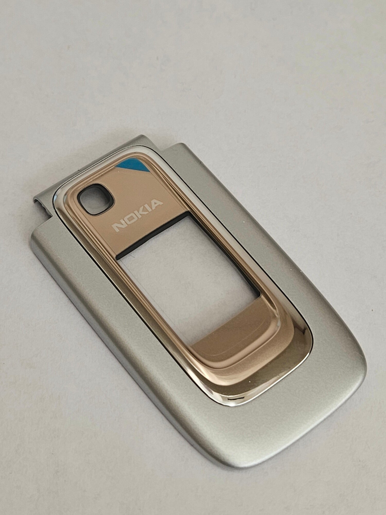Внешняя передняя панель для Nokia 6131 (цвет - sand) orig, p/n: 0268877