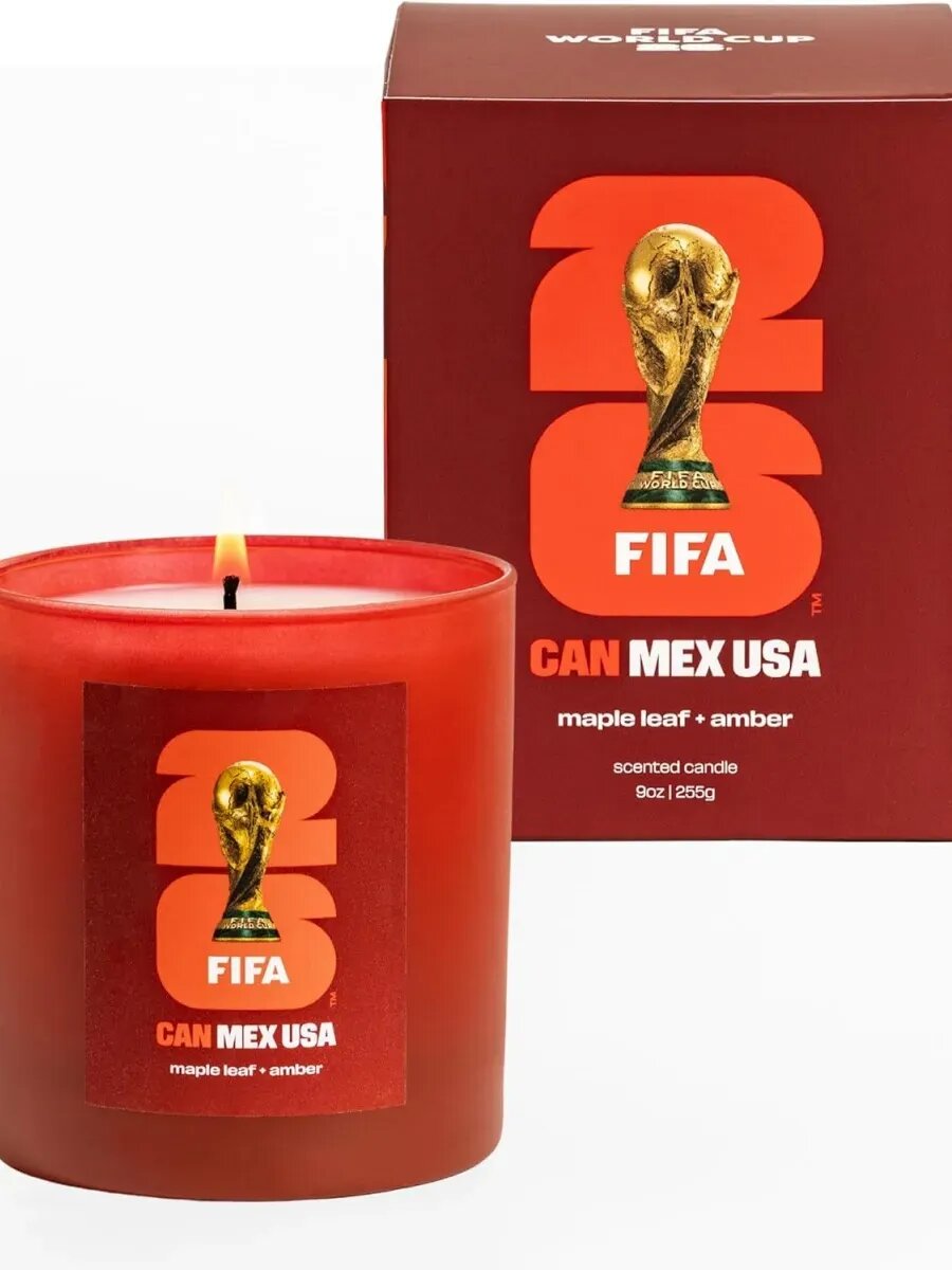Ароматическая свеча ЧМ 2026 FIFA декор подарок