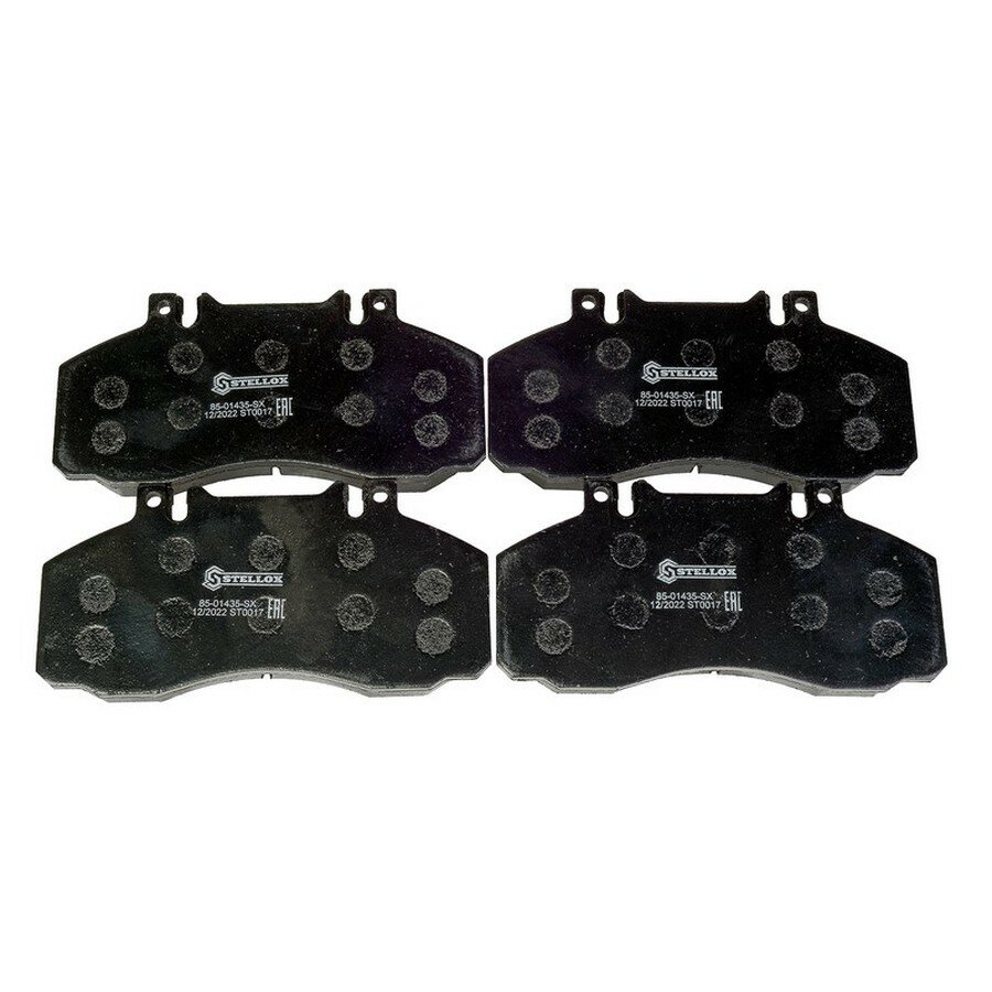 STELLOX 8501435SX Колодки дисковые без р/к,29835 с увел. ресурсом