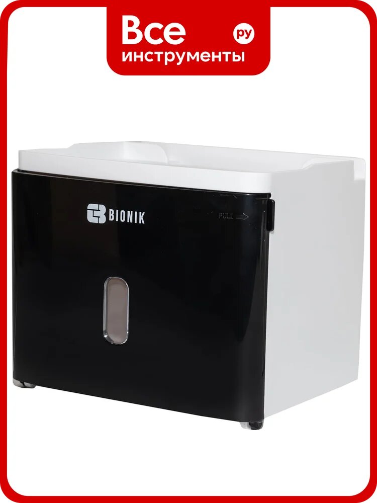 Держатель для туалетной бумаги BIONIK BK106BLACK