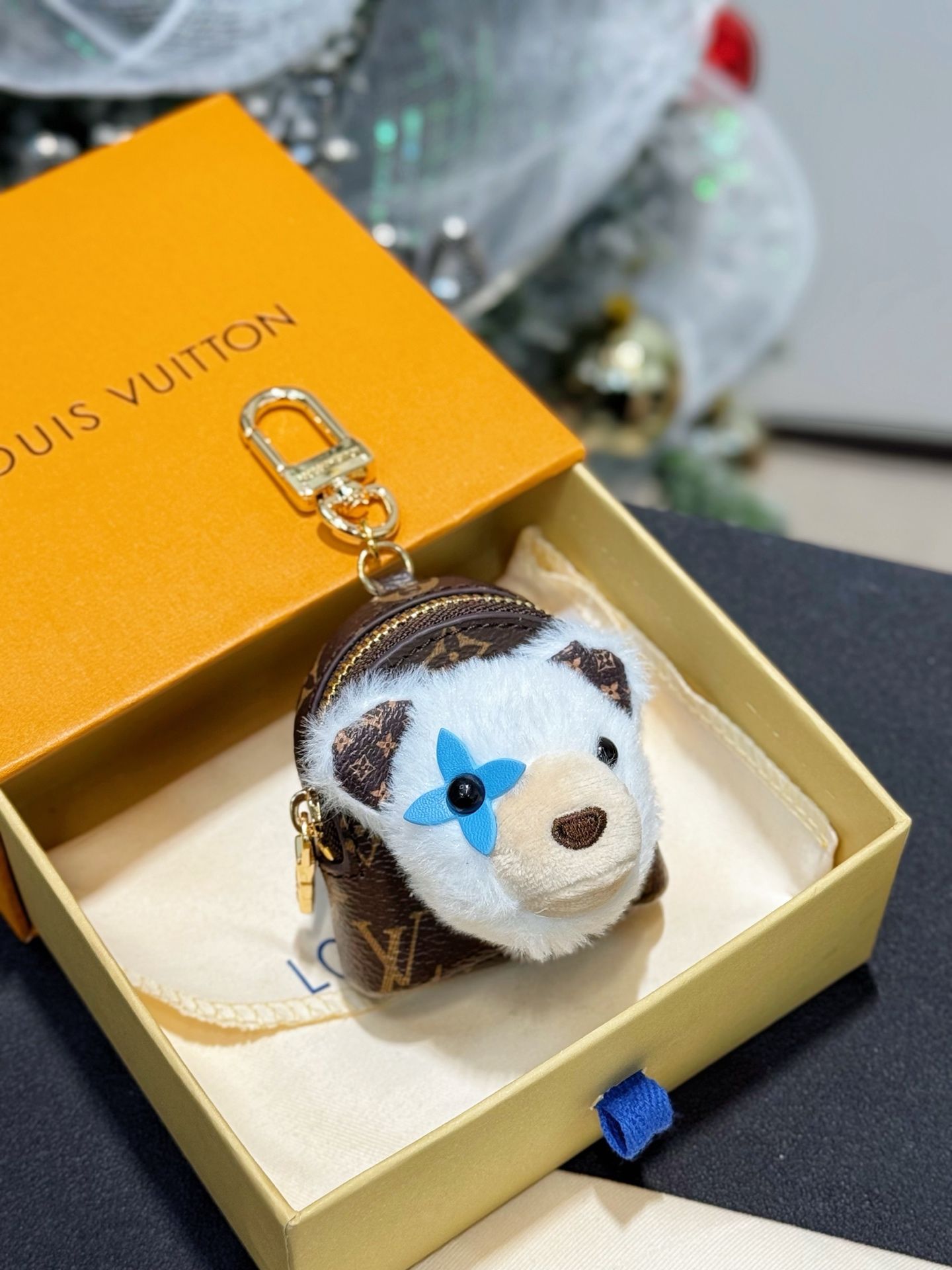 Louis Vuitton Подвеска для брелка для сумки Сумка для наушников