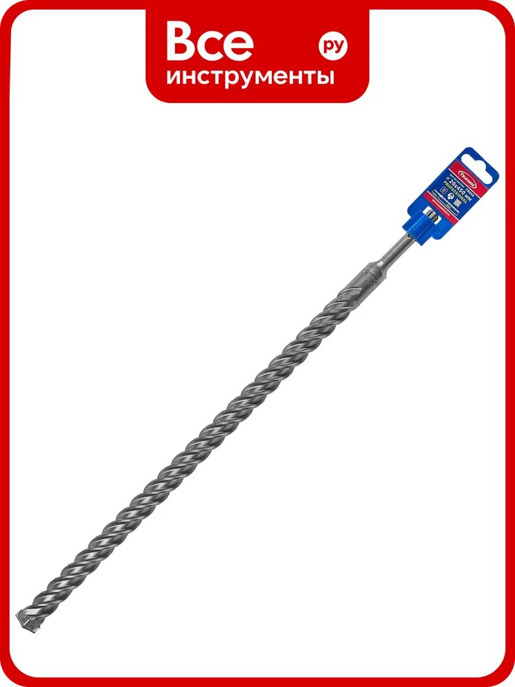 Бур по бетону Tsunami PROFESSIONAL Cross 20х450/400 мм, SDS-plus T10610300020450