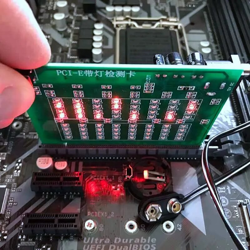 Тестер Слотов PCI-E 16X PCI Express Для Определения Материнской Платы