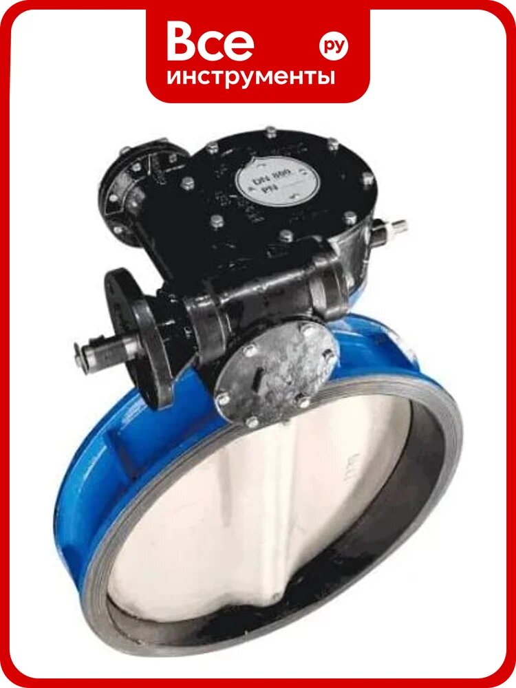 Затвор поворотный Benarmo Ду500 Ру10/16 чугун EPDM п/эл фл д/чуг 109-0579