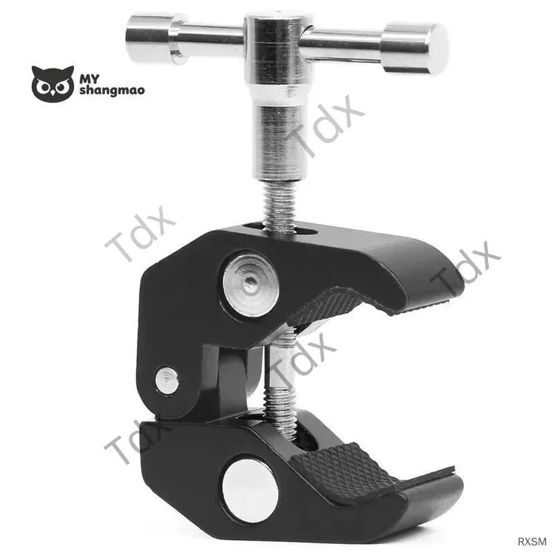 Super Clamp с нитью 1/4 и 3/8 для подставки света камеры