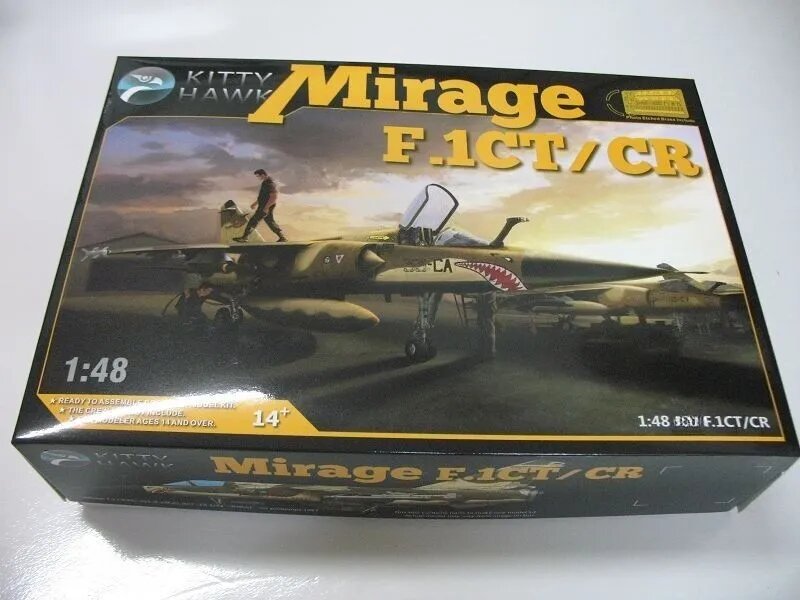 Kitty Hawk 80111 1/48 Dassault Mirage F.1CT/CR Сборная модель самолета