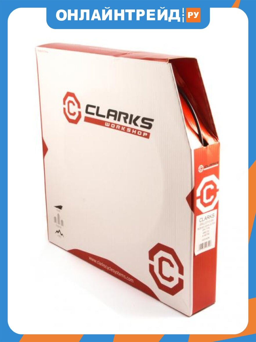 Clarks Тросики W6082DB 3-076 перекл. нерж. MTB/Road 1.1х2275мм бокс 100шт.