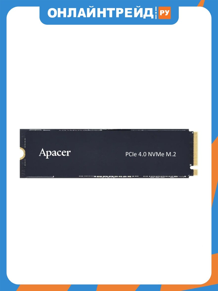 SSD диск Apacer AS2280Q4X, 512Gb, M.2 2280, PCIe 4.0 x4 (AP512GAS2280Q4X-1)