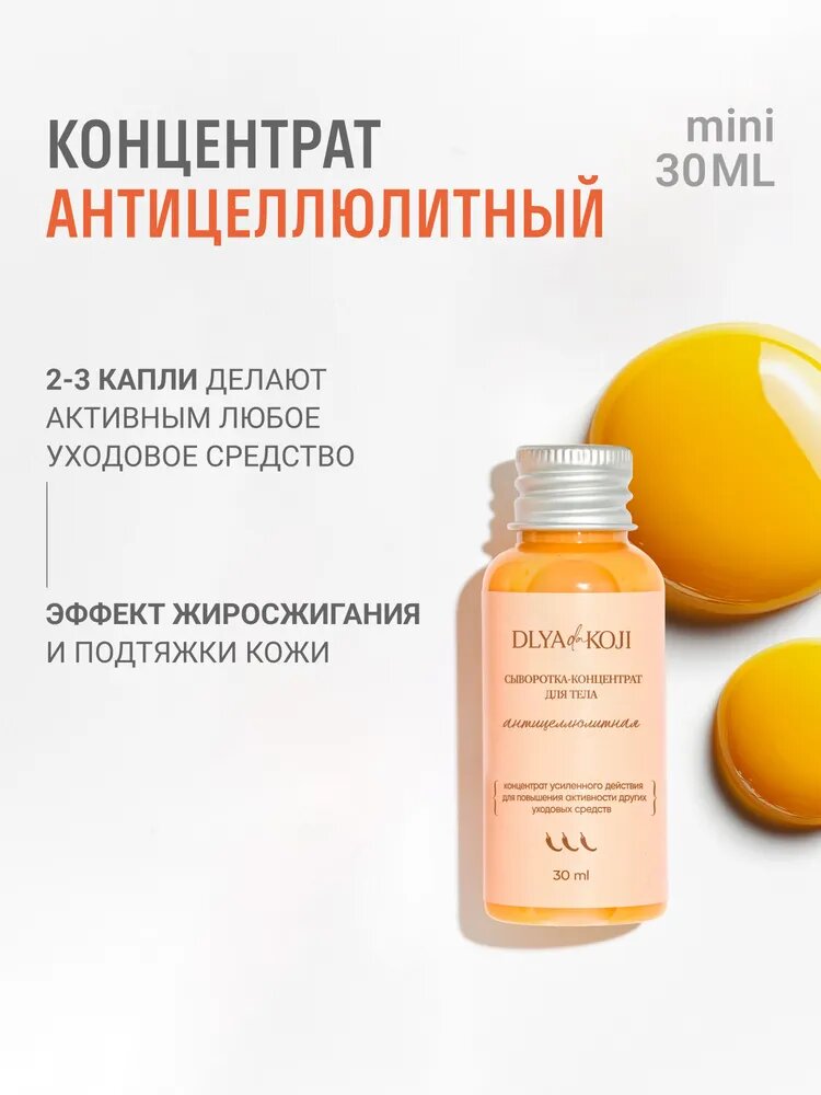 Сыворотка-концентрат для тела антицеллюлитная (mini)