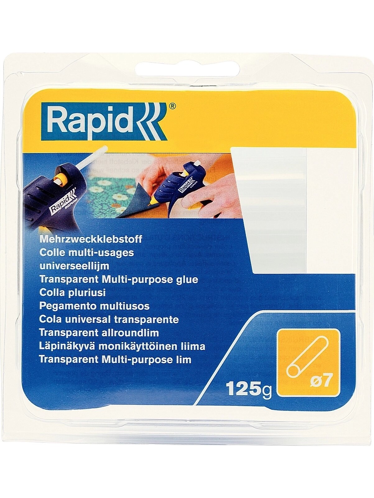 Универсальный клеевой стержень RAPID 7 х 65 мм
