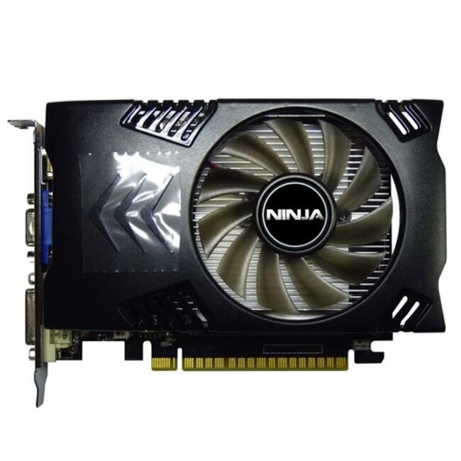 NK75NP045F Видеокарта Ninja (Sinotex) Ninja GTX750 PCIE (512SP) 4G (NK75NP045F) 128BIT GDDR5 (DVI/HDMI/CRT)