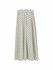 Юбка Hannes Roether Polka-dot maxi skirt, размер 44, бежевый/белый