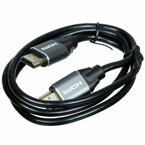 Кабель соединительный, разъемы HDMI - HDMI , длина 1 м, цвет- черный, надежный