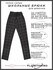 Джинсы Yuke jeans Базовая коллекция, размер 22/140, серый, черный