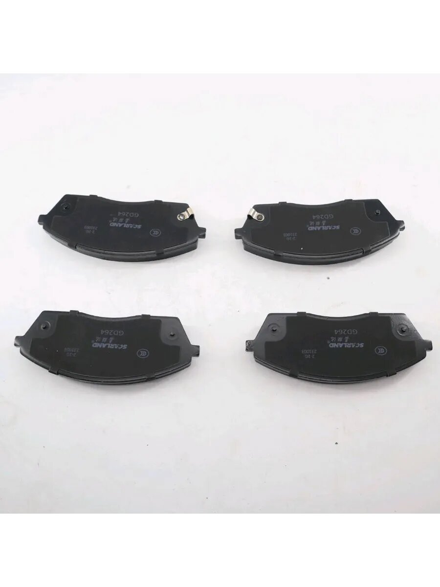 Колодки тормозные передние Jac Sunray Sollers Atlant