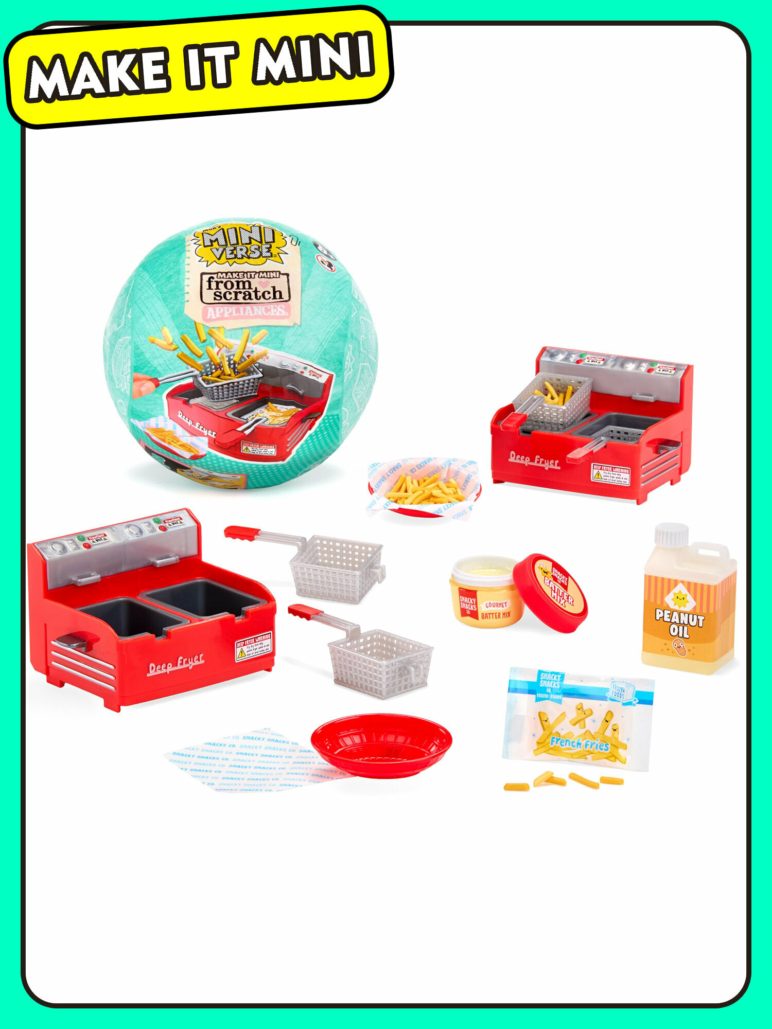 MINI VERSE APPLIANCES 3-е Мини-игрушки для самостоятельного изготовления