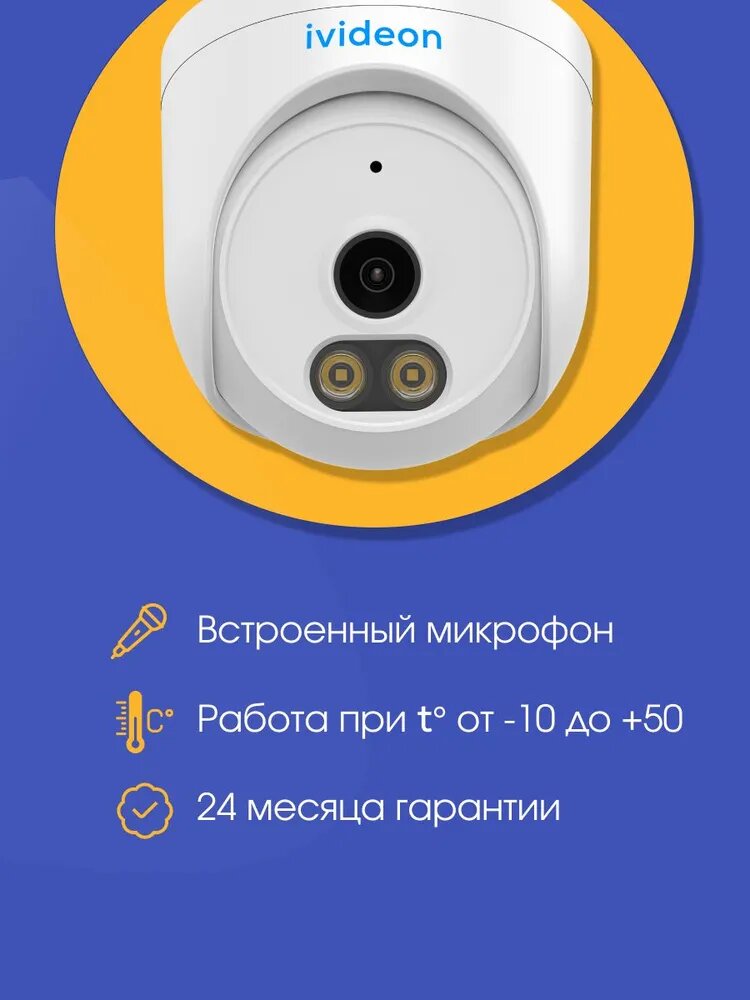 IP камера видеонаблюдения — фото 1