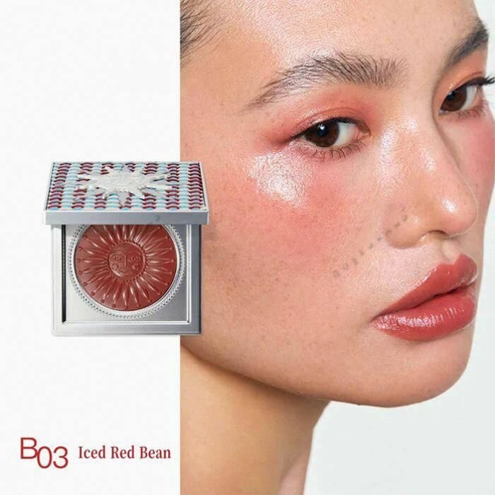 Помада на губах Girlcult Nanyang Holiday Collection , Подходит для губ и щек - B03 Iced Red BeanRN