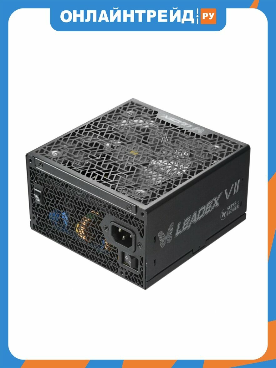 Блок питания Super Flower Leadex VII PRO, 1200W, 80+ Platinum, ATX3.0 (SF-1200F14XP)