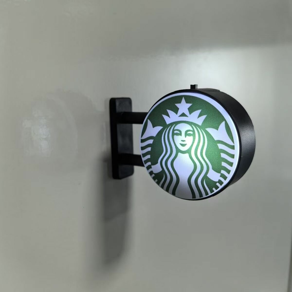 Магнитные светильники на холодильник Starbucks, магнитные вывески, светодиодные магниты на холодильник