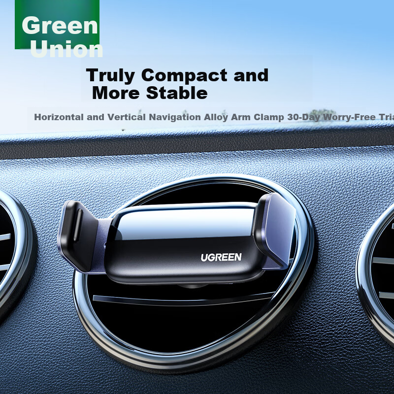 UGREEN автомобильная держатель для телефона с креплением в воздушный дефлектор для горизонтального и вертикального