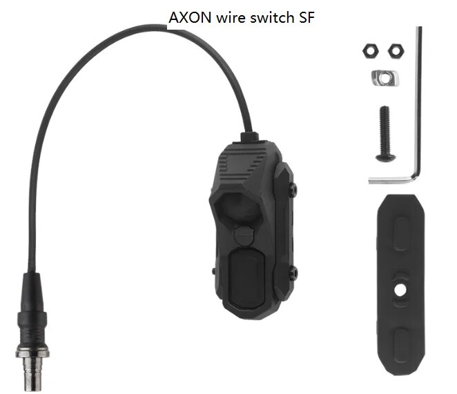 Тактический выключатель AXON SF черный