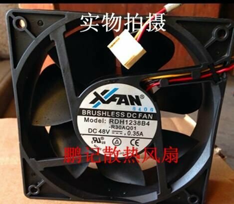 XINRUILIAN RDH1238B4 12V 0.60A 12CM 12038 2-проводной вентилятор