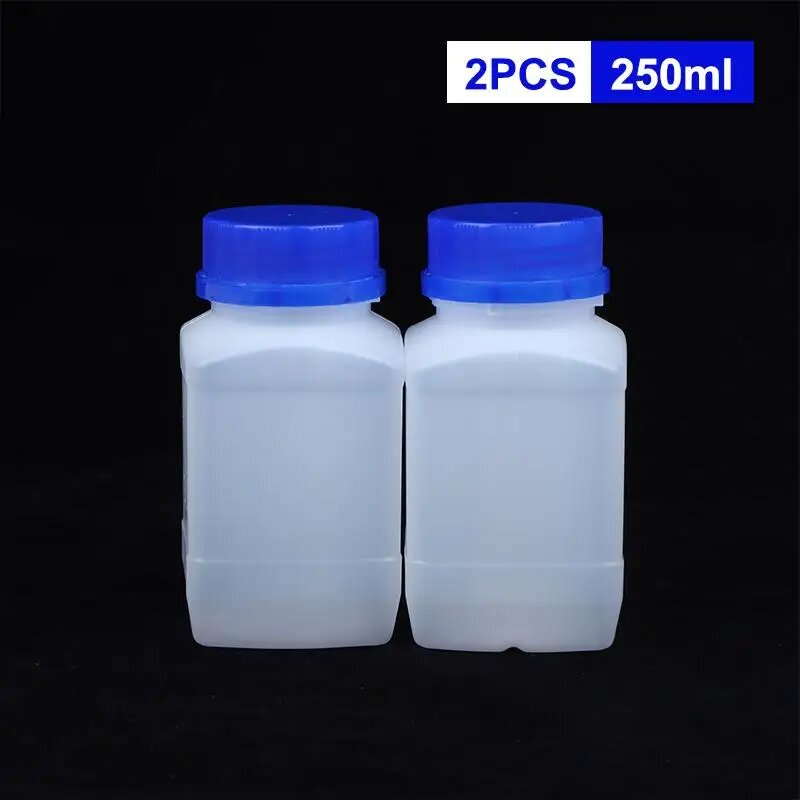Пластиковые квадратные бутылки для реагентов 250-800 мл 250ml