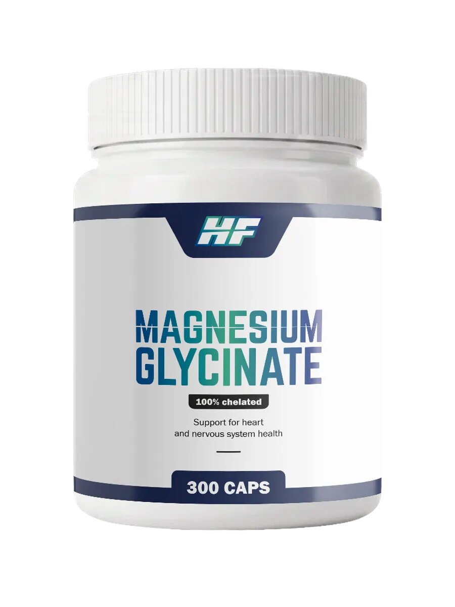 Магния Глицинат+ Б6 (Magnesium Glycinate + P-5-p) 300капс