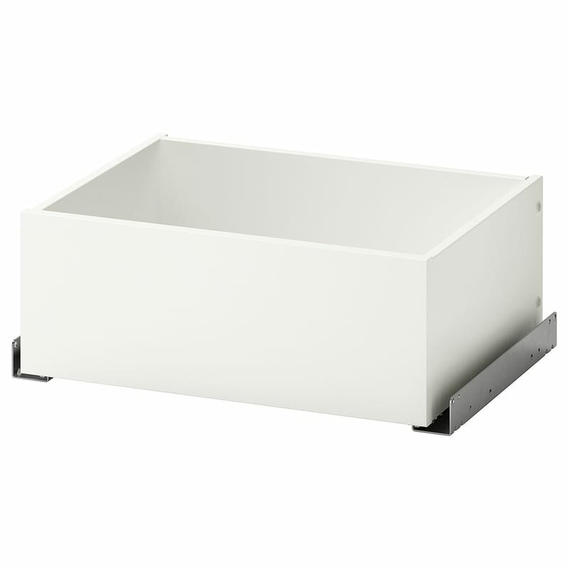 Ящик для хранения IKEA KOMPLEMENT, белый, 50x35 см 302.467.22