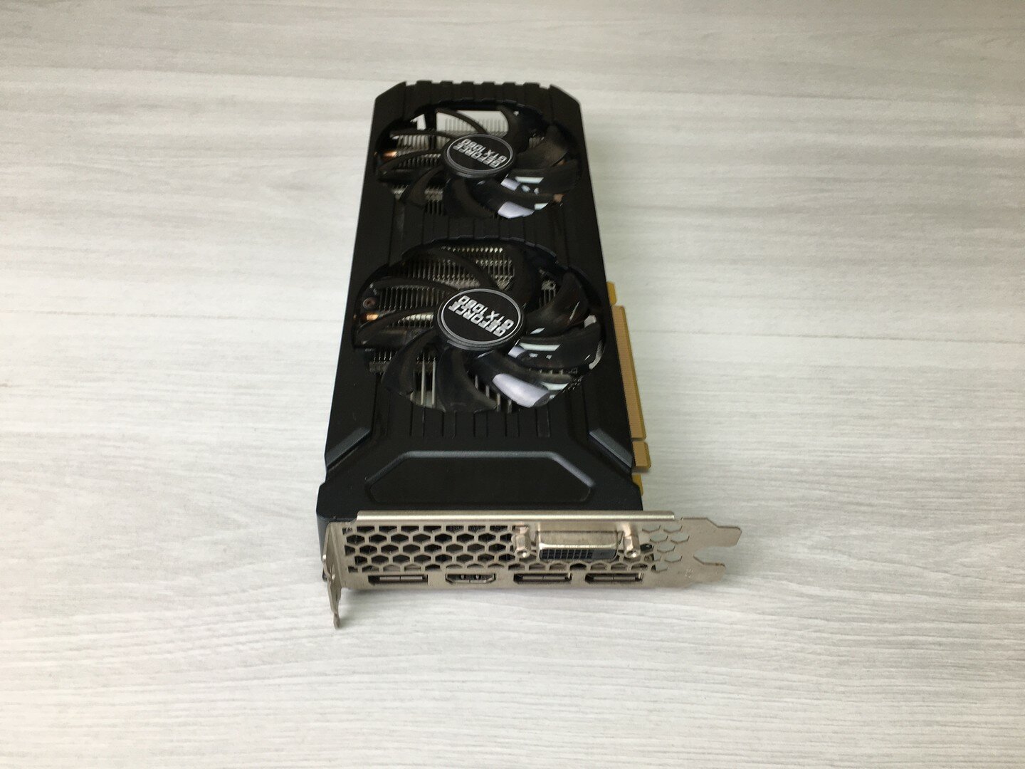 Видеокарта 6Gb GeForce 1060 GTX, Palit GTX1060 DUAL 3072M GDDR5 192bit DVI 3-DP HDMI, PCI-E