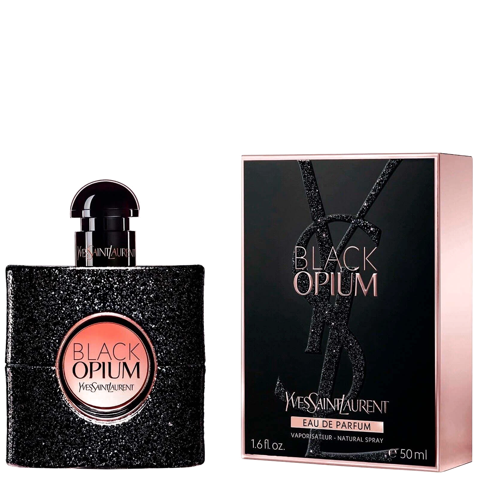 Ив Сен Лоран Блэк Опиум 50 мл парфюмерная вода женская - Yves Saint Laurent Black Opium