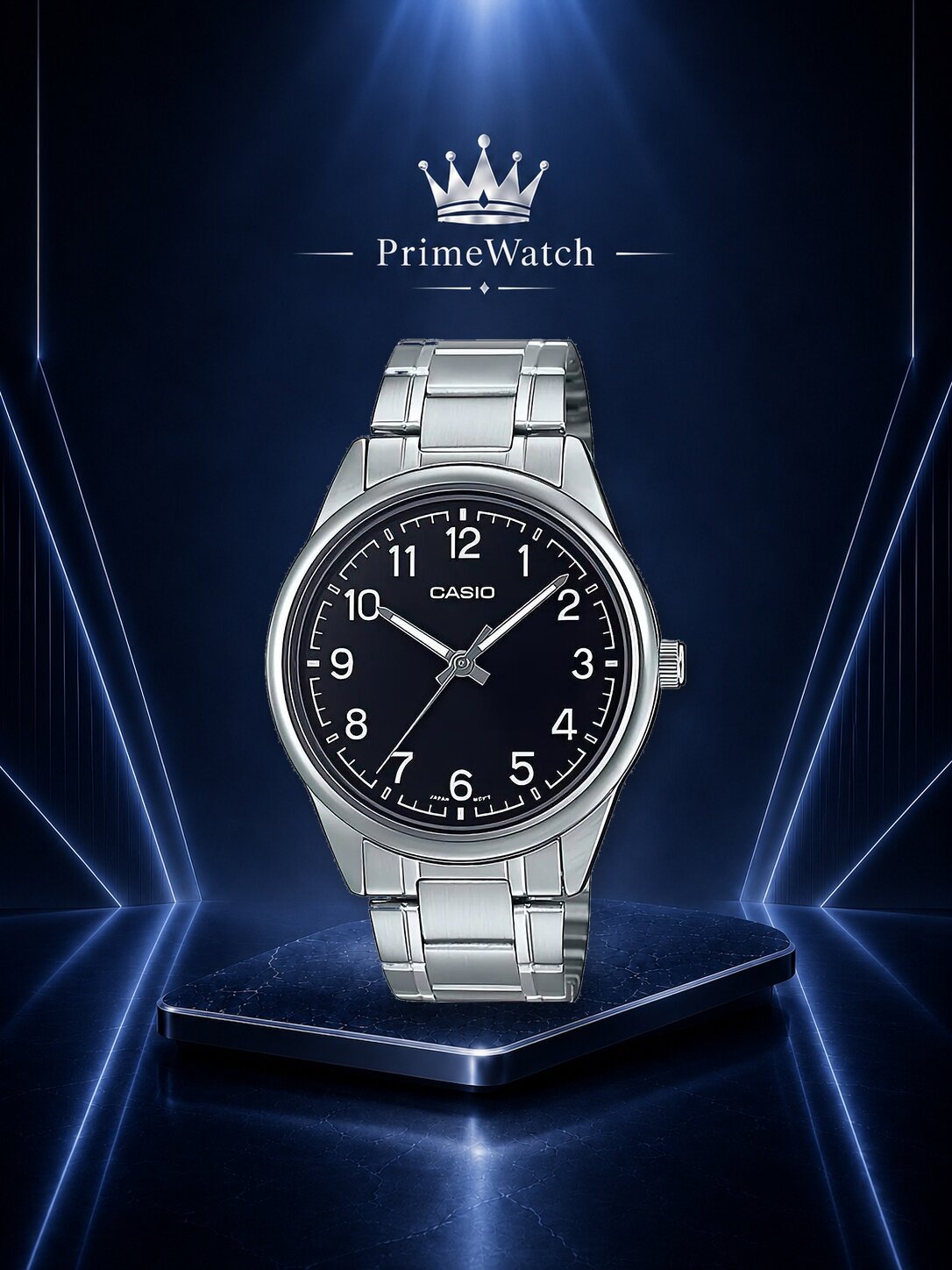 Наручные часы CASIO Collection, белый/серебряный