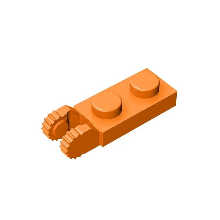 Оранжевый LEGO® Brick 1x2 (021)