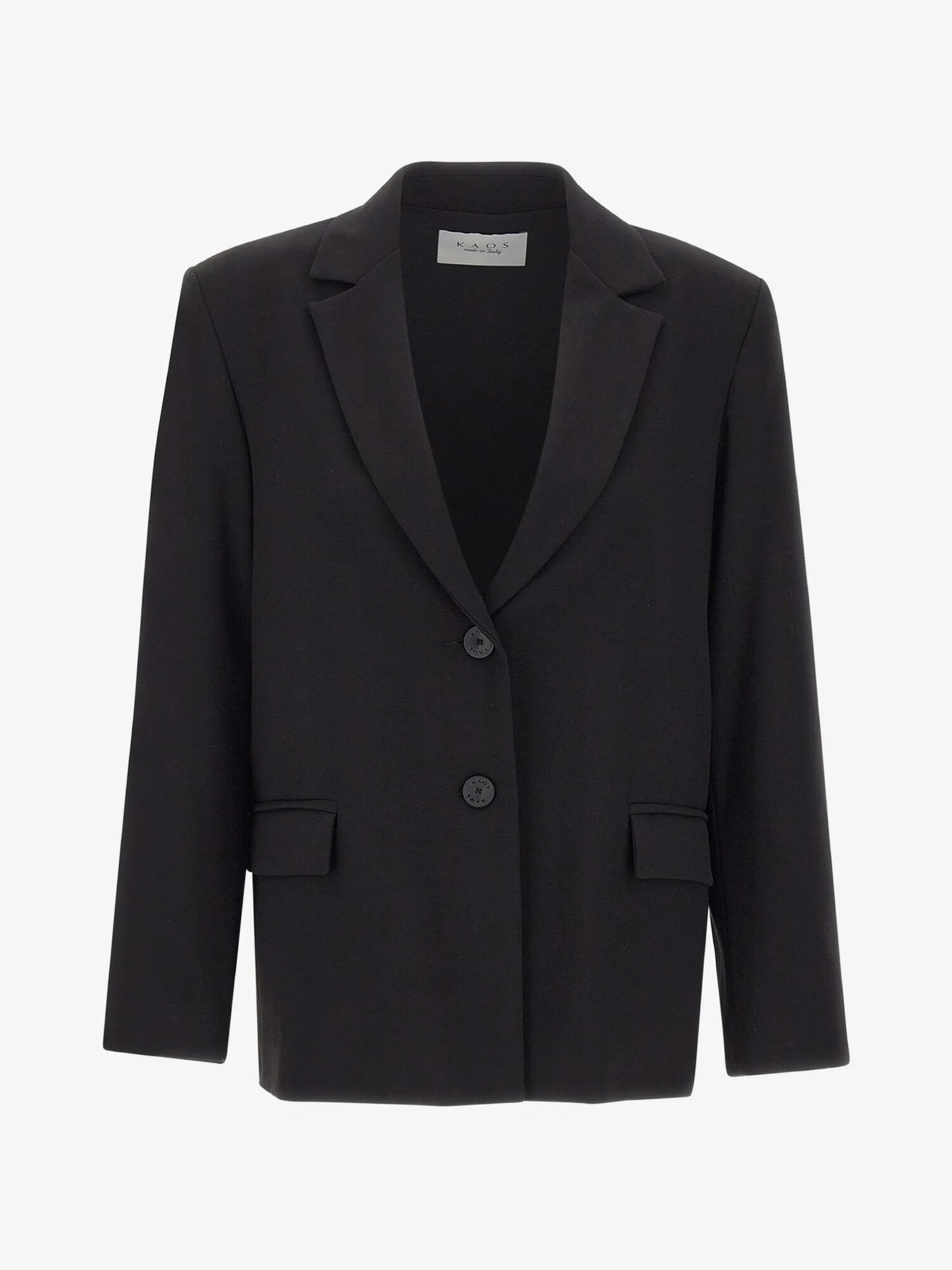 Пиджак Single-breasted flap-pocket blazer