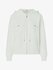 Свитер LIU JO Hooded zip-up sweater, размер 36, , белый