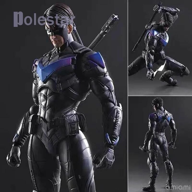 Marvel Темный Рыцарь (Nightwing) Аниме Фигурки Pvc: С Подвижными Суставами