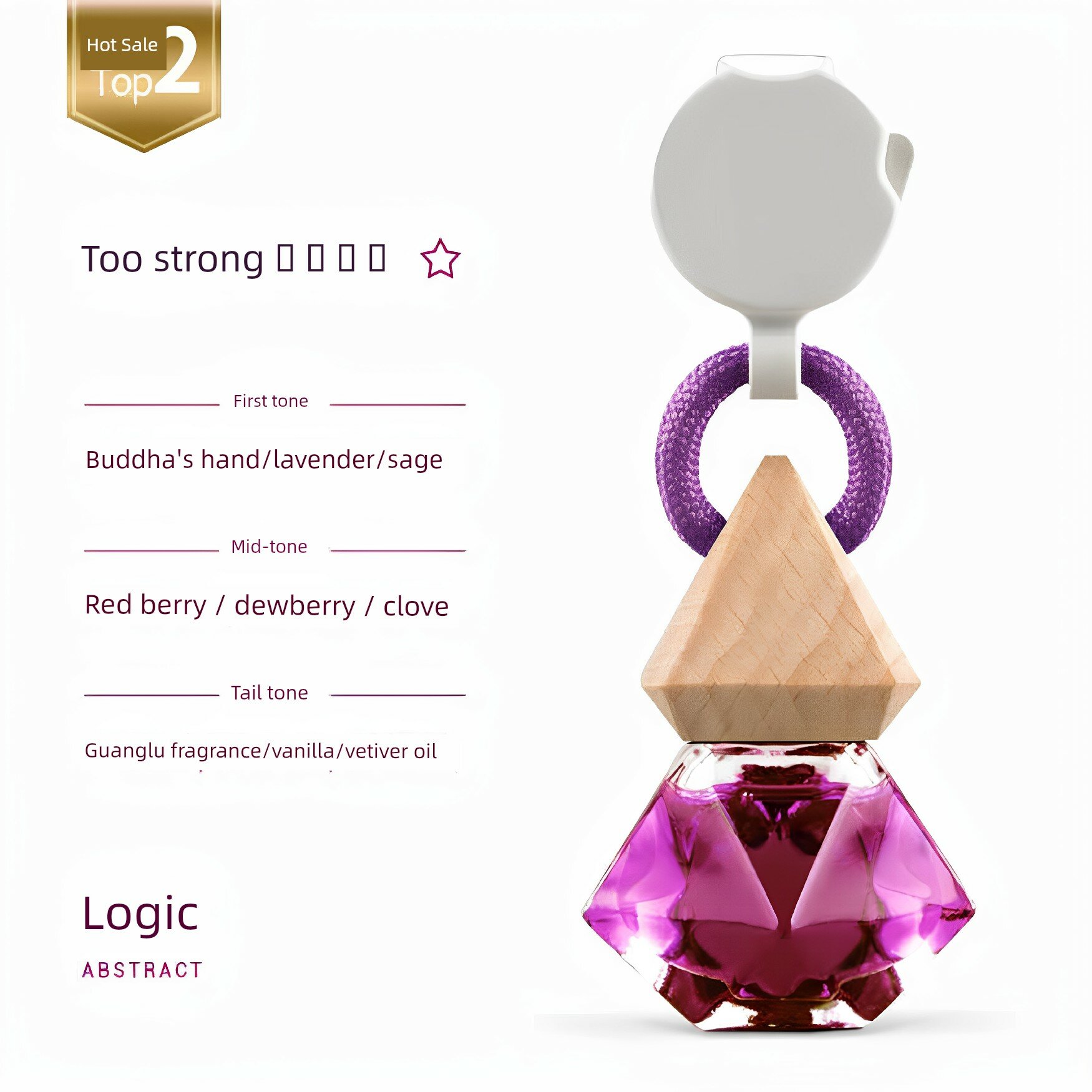 Премиальный автомобильный ароматизатор Crystal Bit с сильным ароматом пробный набор для салона автомобиля долговечный