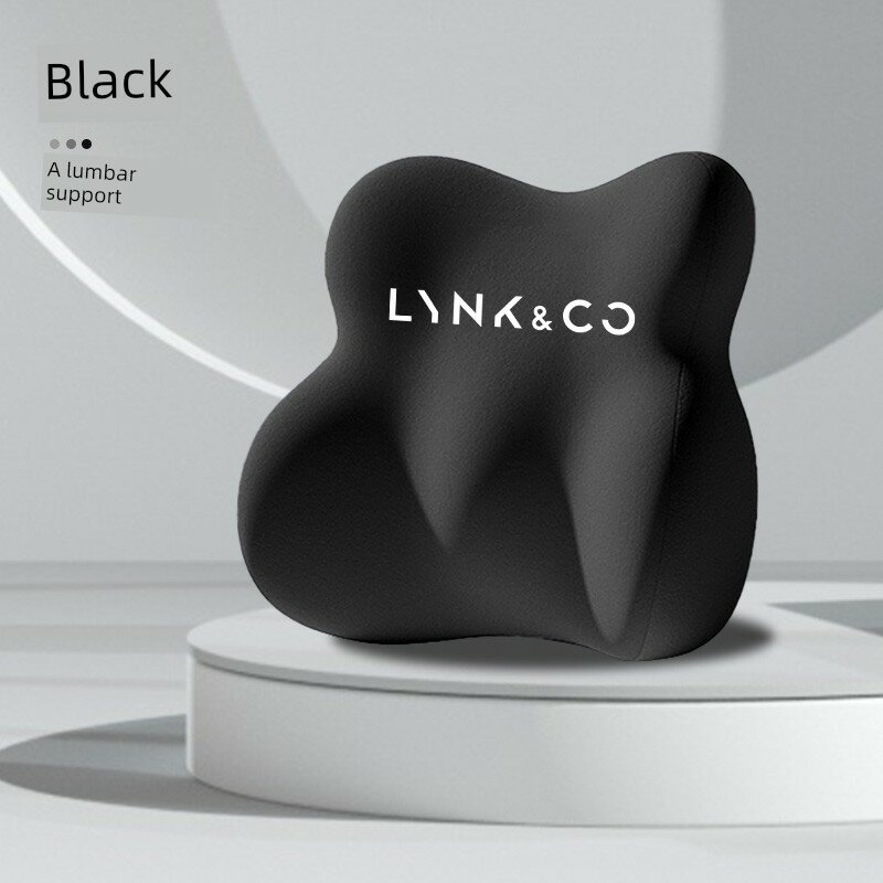 Премиальный подушка с эффектом памяти для поддержки поясницы для Lynk & Co 08, черный, один экземпляр, аксессуар