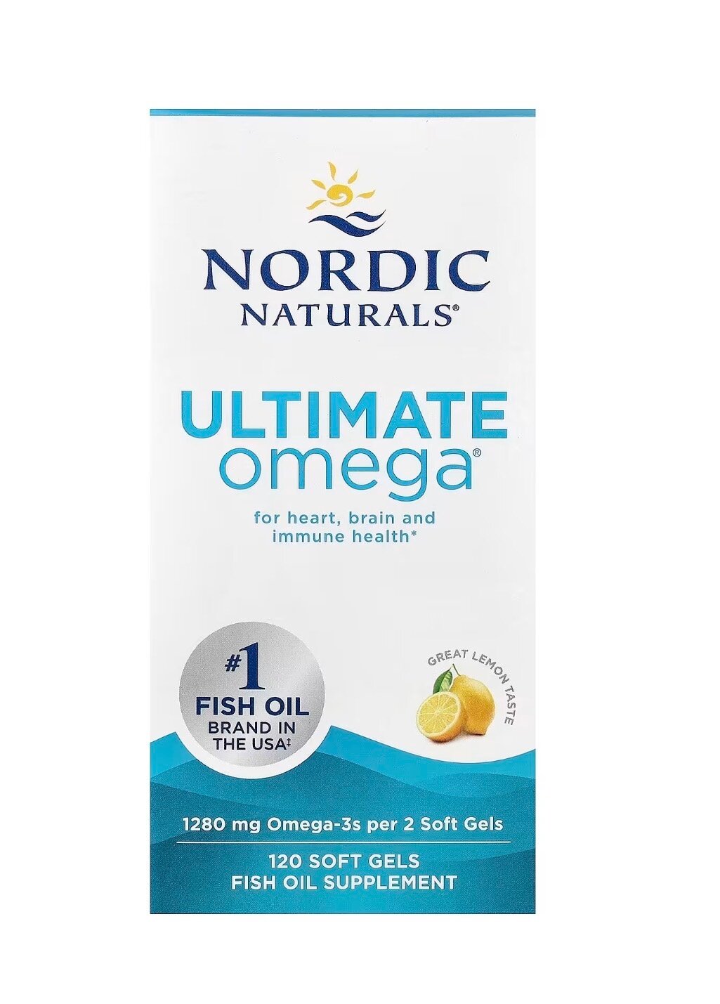 Nordic Naturals Омега 3 Ultimate Omega 120 капсул