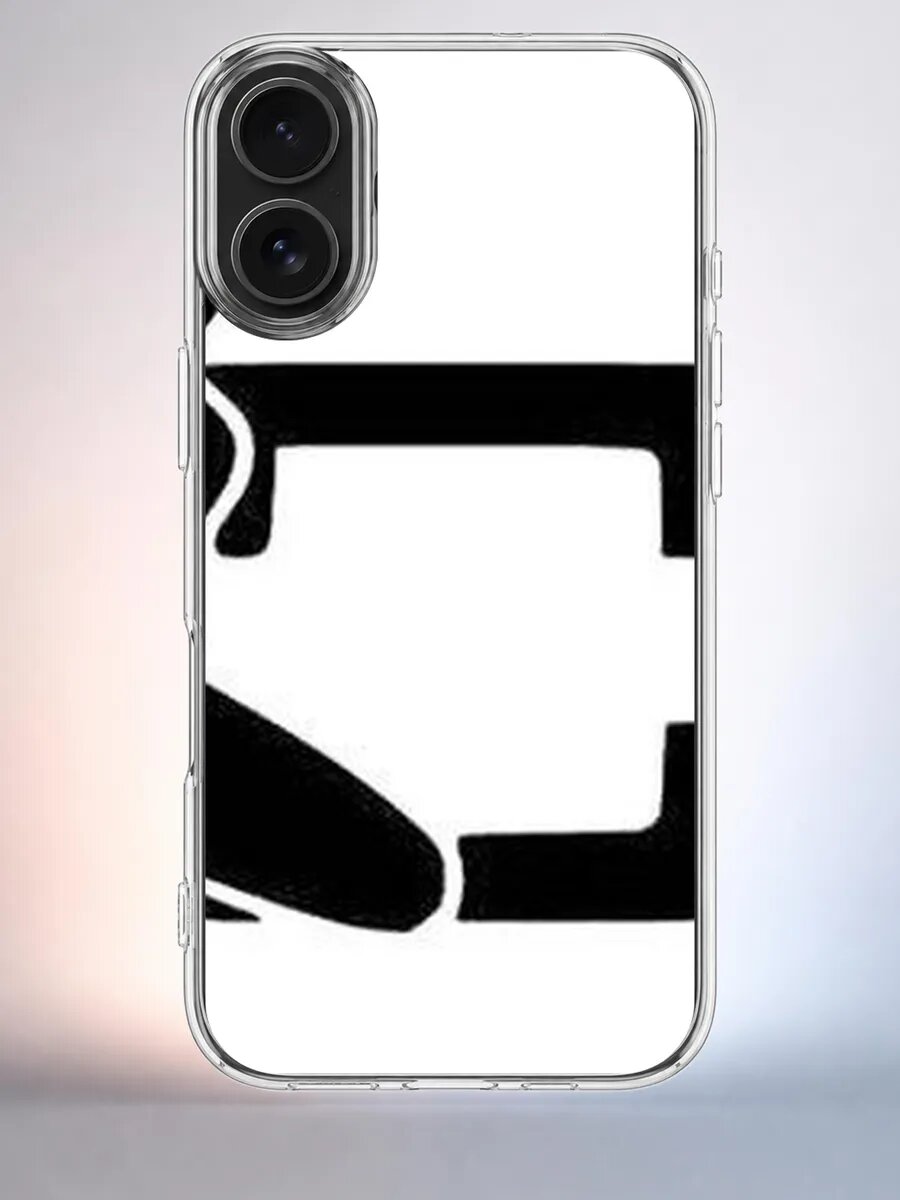 Чехол iPhone 16 тюнинг-девушка Chevrolet прозрачный