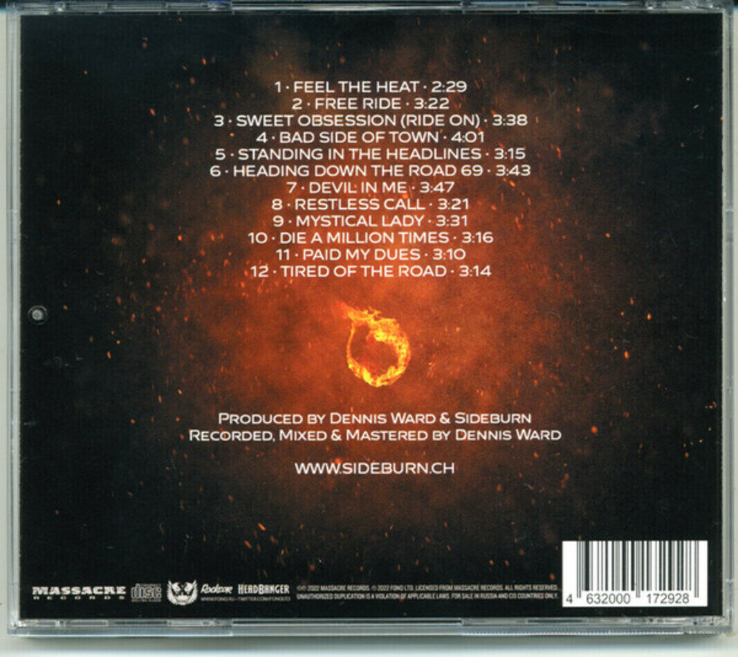 Компакт-диск Sideburn — Fired Up (RU)(CD) — фото 1