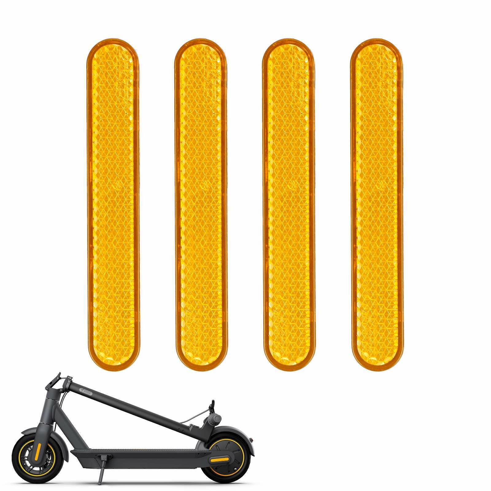 Светоотражатели для Segway G30/G30 MAX, водонепроницаемые, пылезащитные, 4 шт