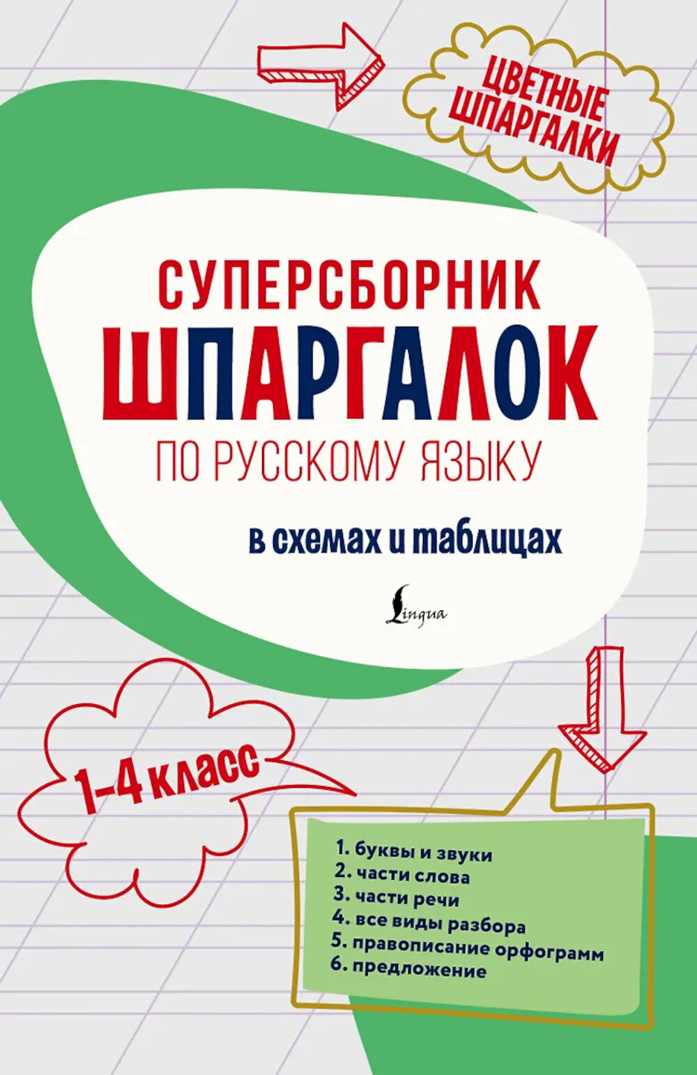 Суперсборник шпаргалок по русскому языку.