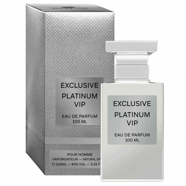 Мужская парфюмерная вода Euroluxe Exclusive Platinum VIP объёмом 100 мл - Евролюкс Платинум Вип Эксклюзив