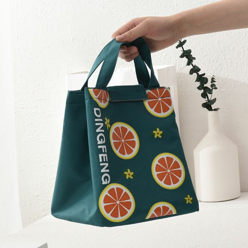 Портативная сумка для ланча Tote с термоизолированным кулером-ланч-боксом, сумочка для бинго за наличные