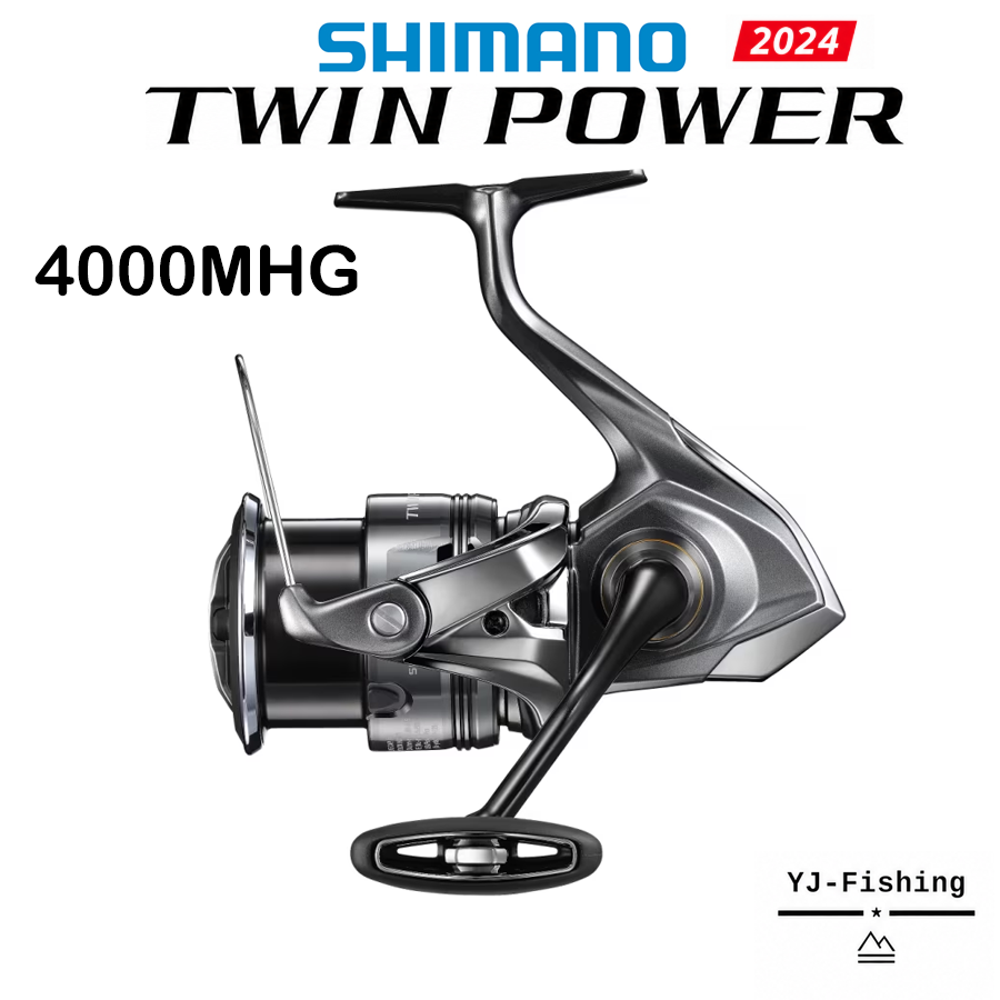 SHIMANO 2024 TWINPOWER 4000MHG Спиннинговое катушка Подходит для Морская и пресной, Япония