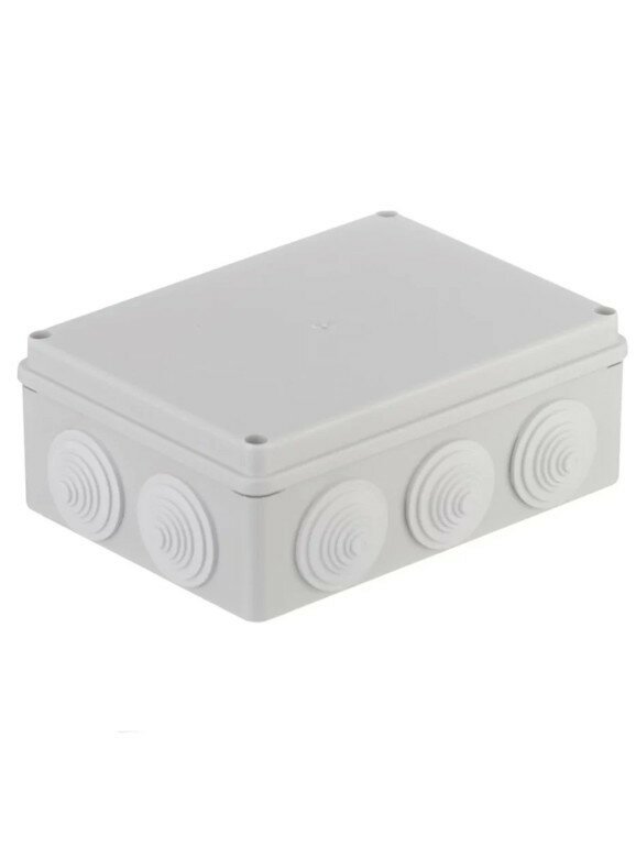 Коробка разв. о/у 190х140х70 с крышкой IP55 (Greenel)
